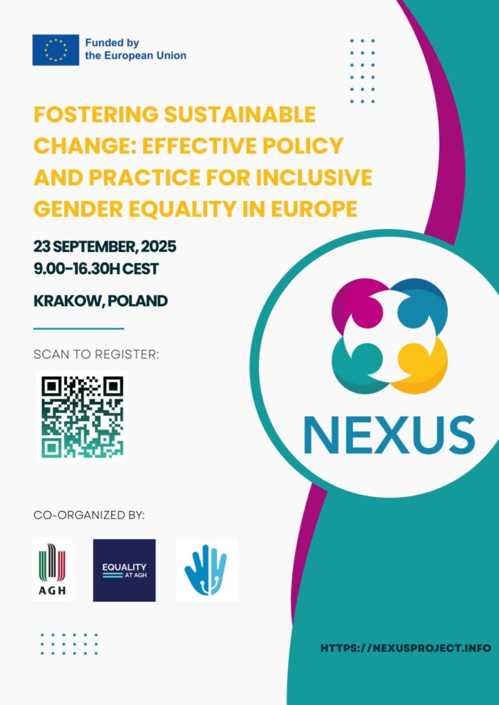 📢 You are warmly invited to join us at the NEXUS Final Conference: “Fostering Sustainable Change ...